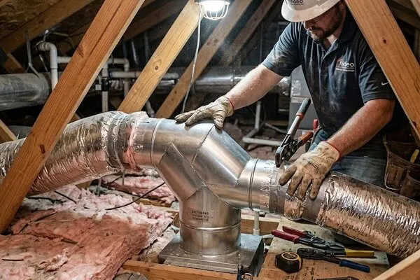 How to Install a Wye Fitting: Branch Angles and Airflow | PMX Ductwork
